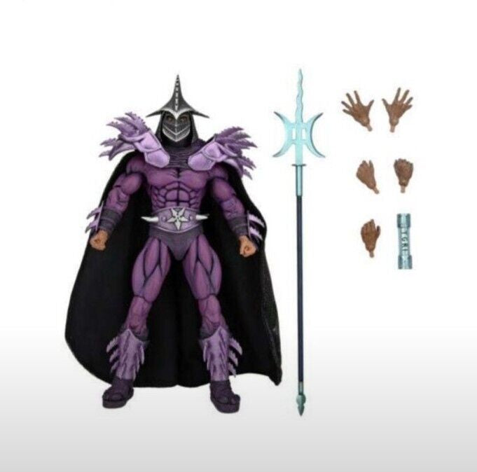 INSTOCK NECA Teenage Mutant Ninja Turtles Super Shredder Deluxe Action Zed Collectibles