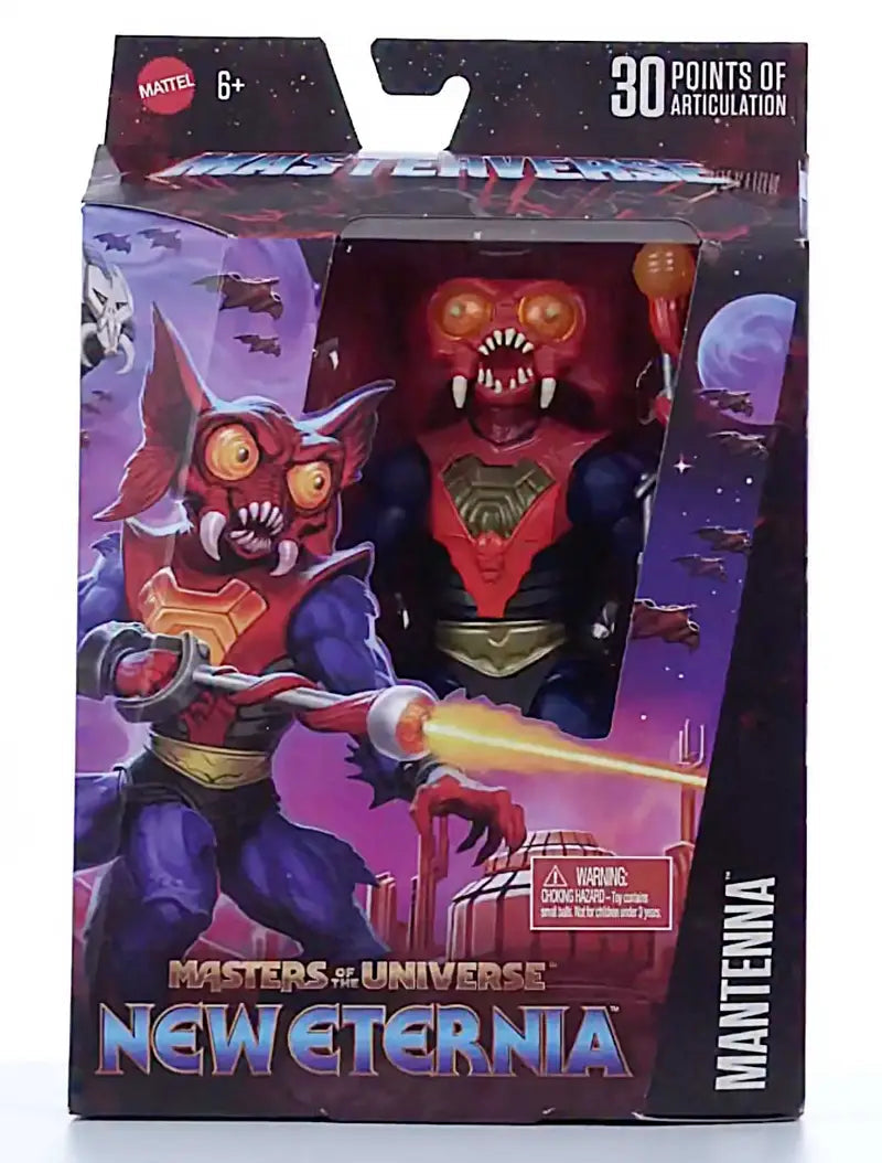 PRE ORDER MASTERS OF THE UNIVERSE MASTERVERSE WAVE 19 MANTENNA ACTION ...