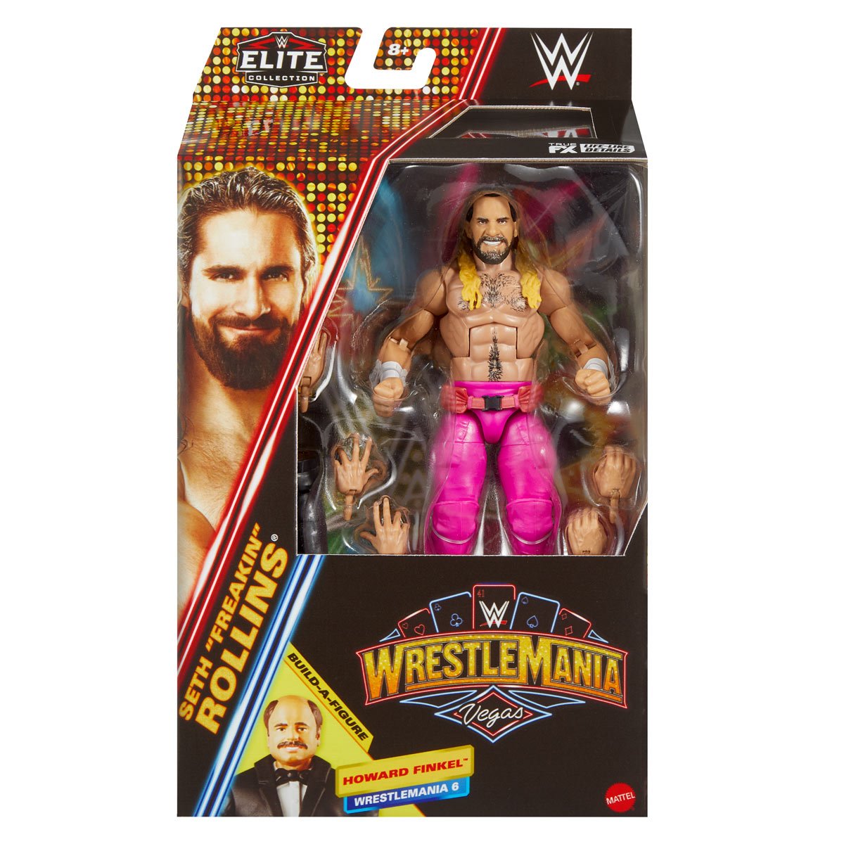 INSTOCK WWE 2025 WrestleMania Elite Action Figure - SETH ROLLINS – Zed ...
