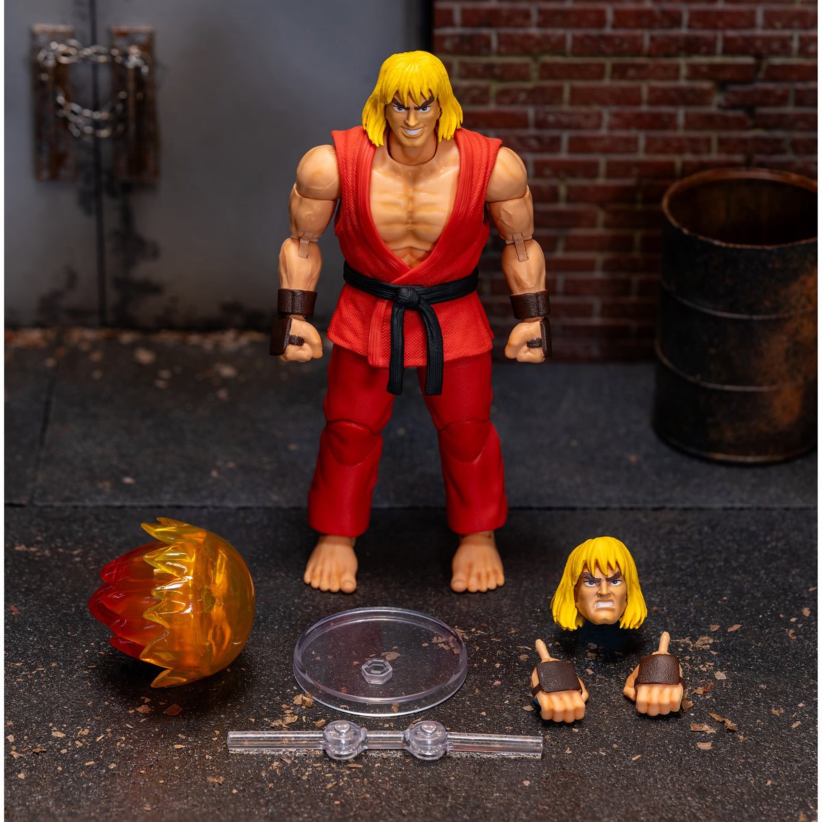 INSTOCK Ultra Street Fighter II Ken 6-Inch Scale Action Figure – Zed ...