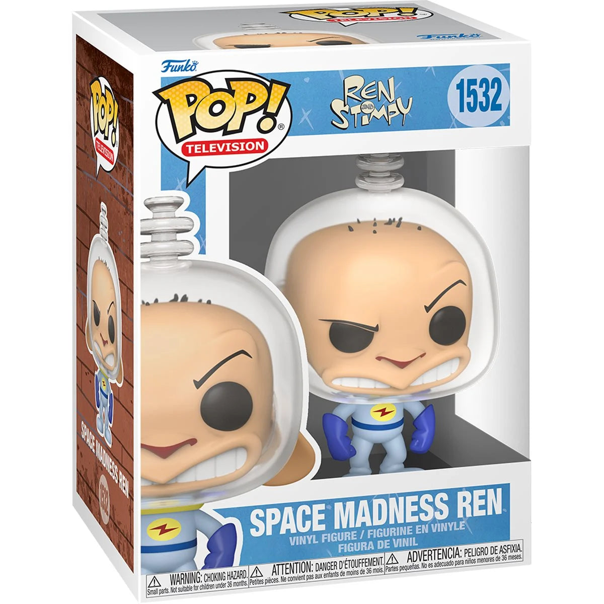 INSTOCK Nickelodeon The Ren & Stimpy Show Space Madness Ren Funko Pop ...