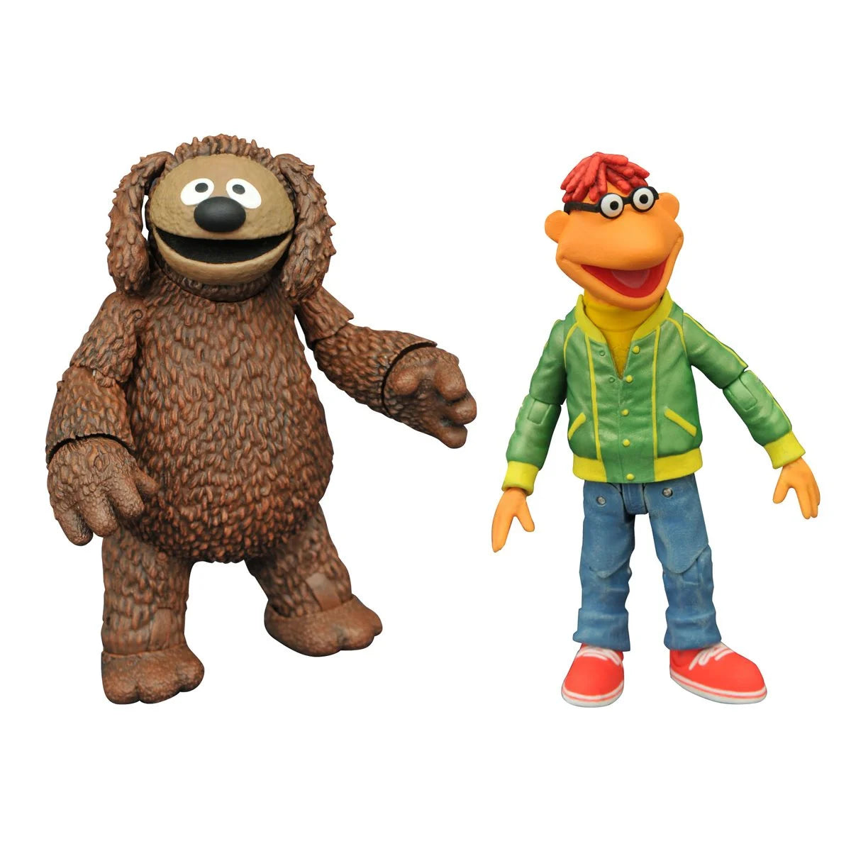 INSTOCK DIAMOND SELECT Muppets Scooter & Rowlf Action Figure 2-Pack ...