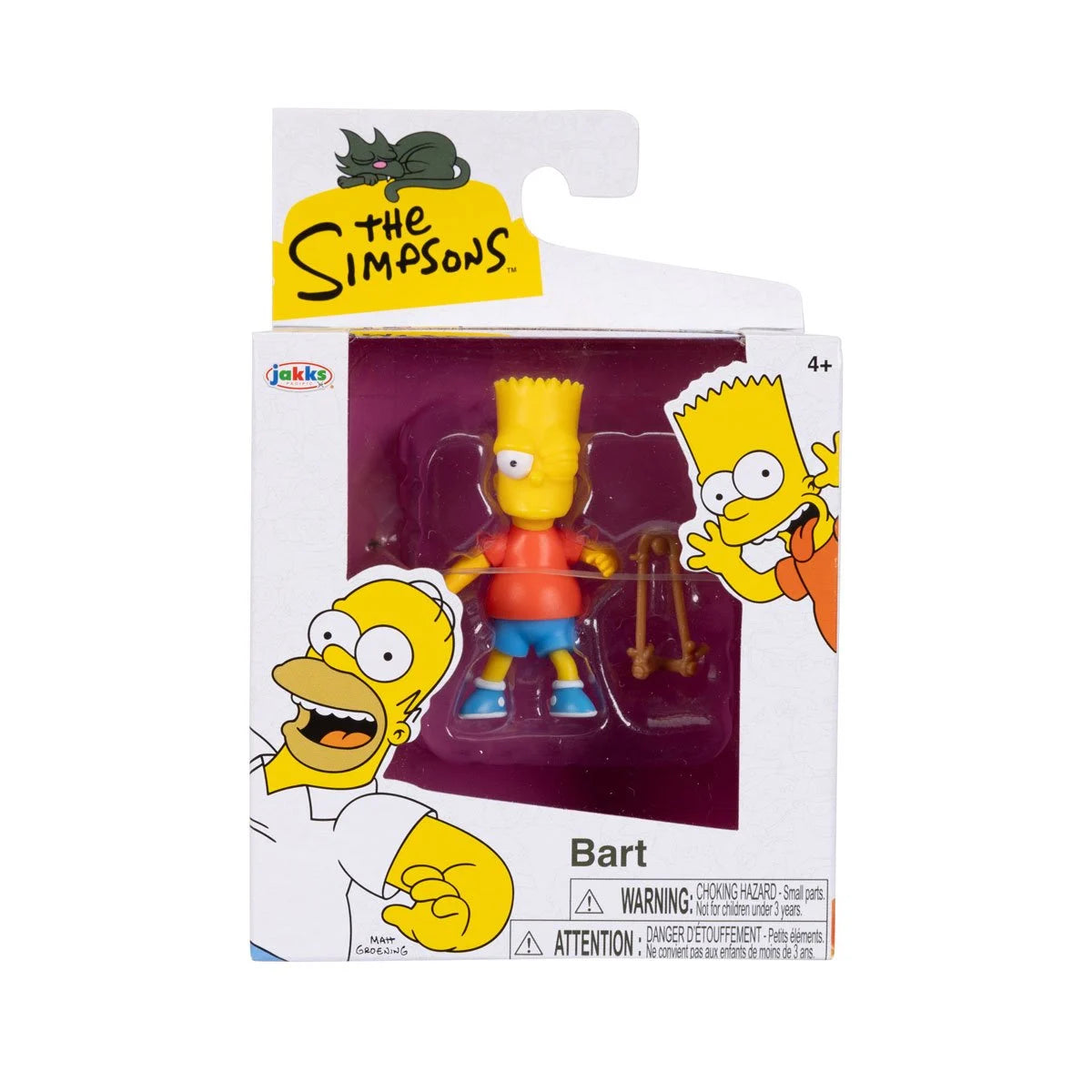 INSTOCK The Simpsons 2 1/2-Inch Scaled Wave 1 Action Figures - BART SI ...