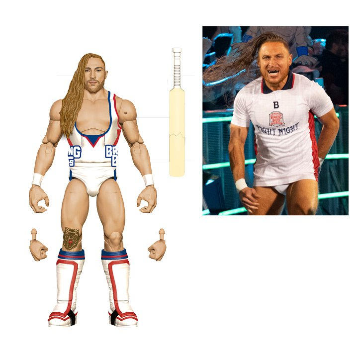 INSTOCK WWE Elite Series 110 BUTCH – Zed Collectibles