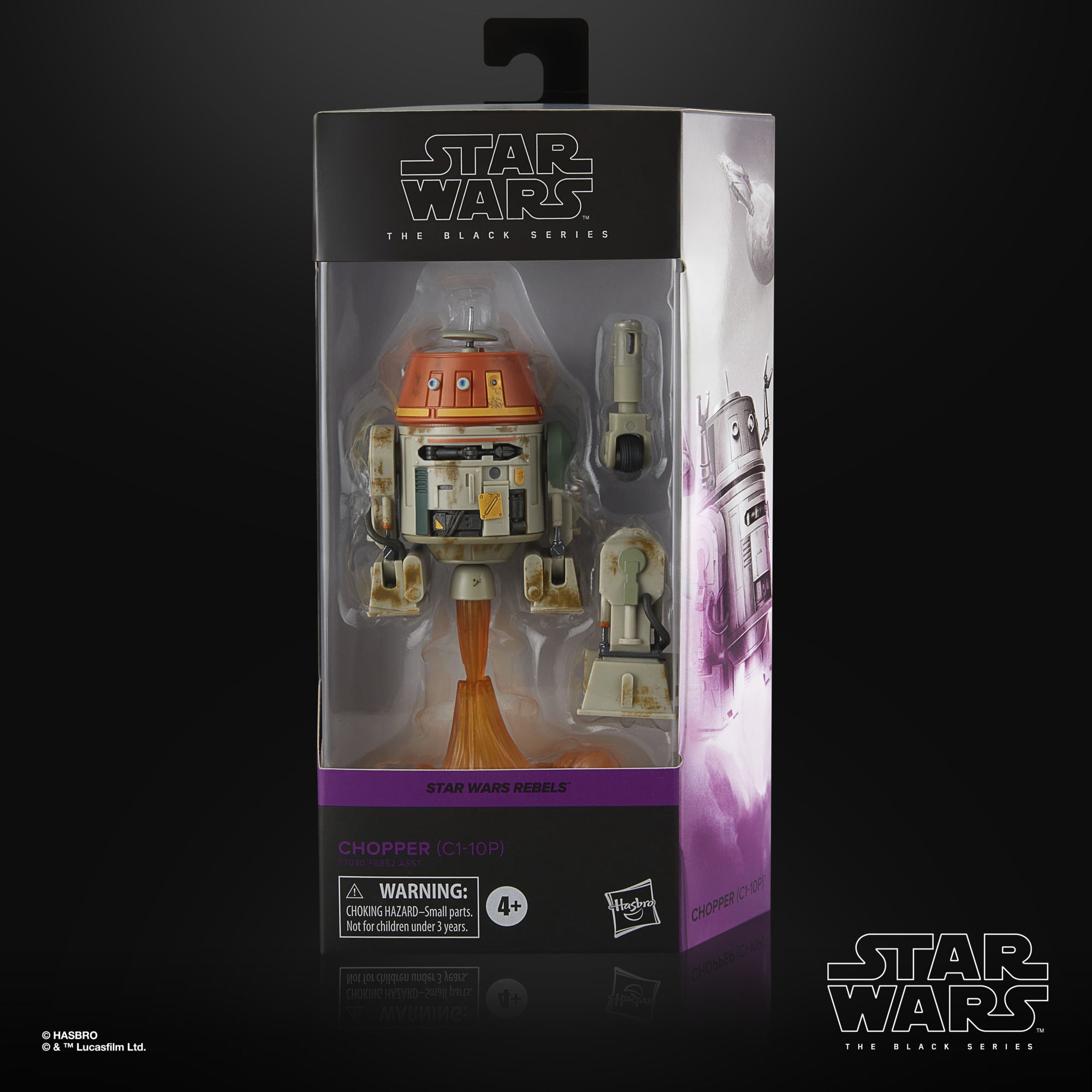 INSTOCK Star Wars The Black Series Chopper (C1-10P), Star Wars: Rebels ...