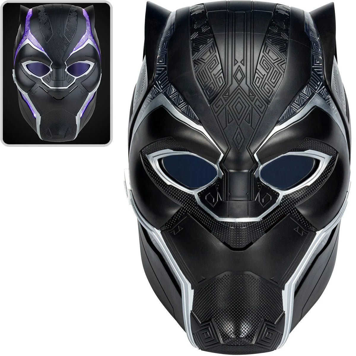 INSTOCK Black Panther Marvel Legends Premium Electronic Helmet – Zed ...
