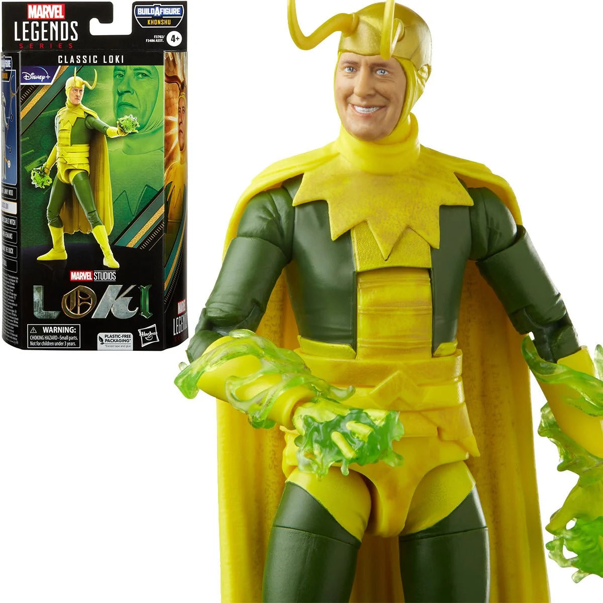 INSTOCK Marvel Legends Loki Classic Loki 6-Inch Action Figure – Zed ...