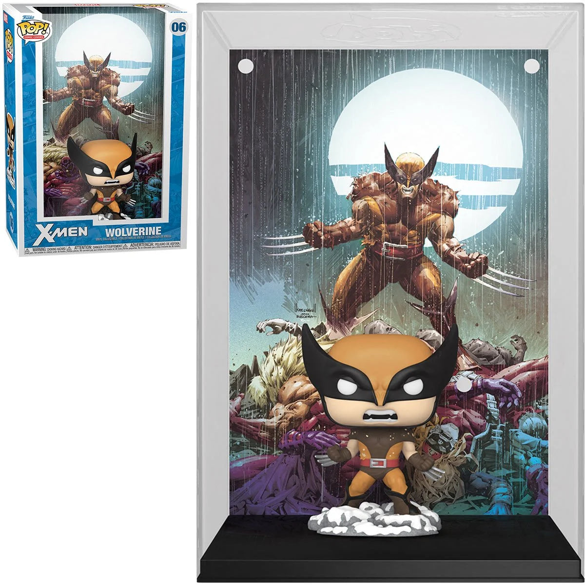 INSTOCK Wolverine FUNKO Pop! Comic Cover Figure with Case – Zed ...